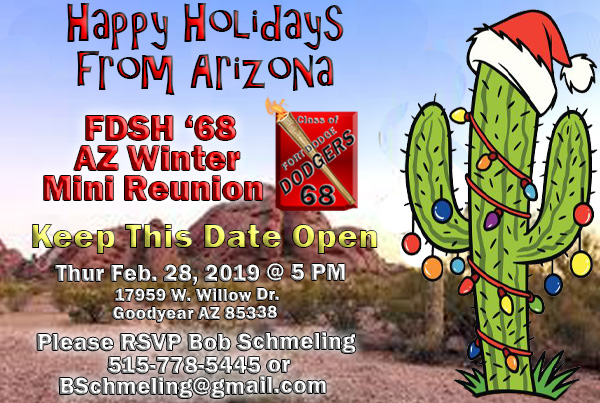 Fort Dodge High Class of 1968, FDSH68, Fort Dodge Class of 1968